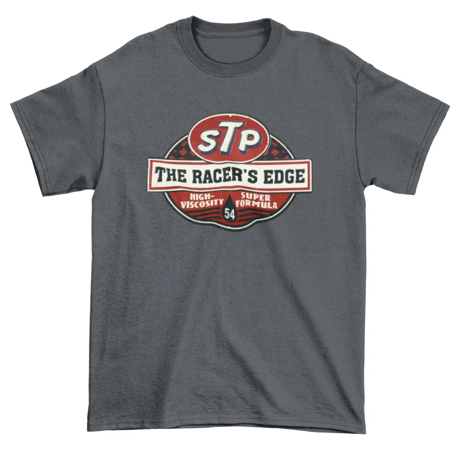 STP Logo The Racers Edge Men's Biker T-Shirt – Tribal T-Shirts