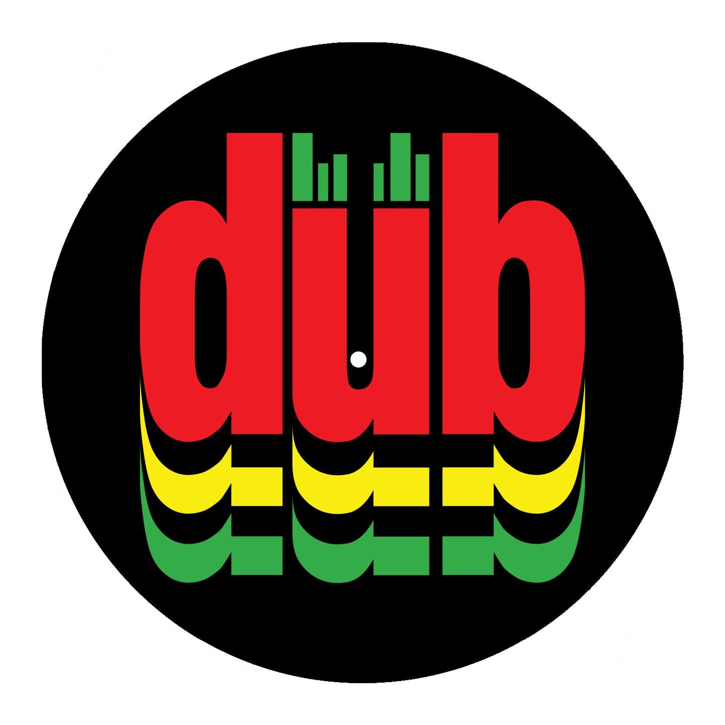Dub Reggae Logo Dj Slipmat - Rasta Bob Marley Technics Turntable ...